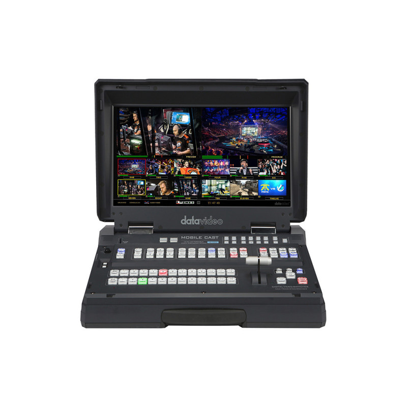 HS-3200 Régie de streaming video Portable HD 12 canaux DataVideo