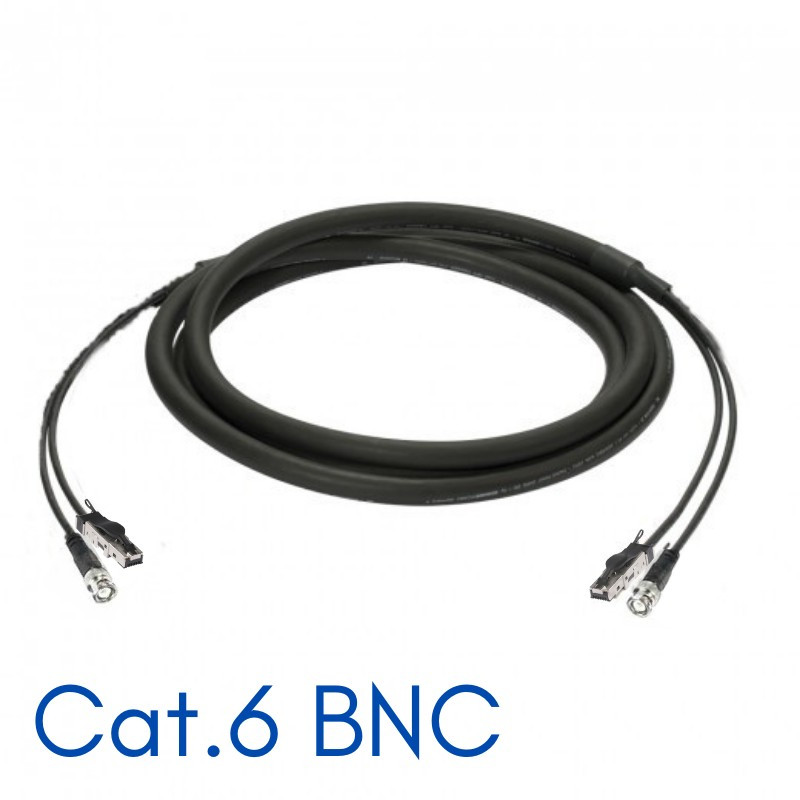 Cordon BNC-BNC/RJ45-RJ45 - 20m PBS
