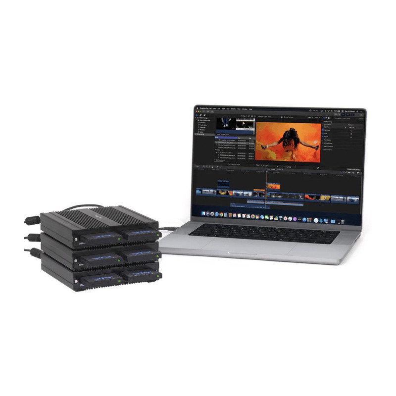 SF3 Series AJA Pak Media Thunderbolt Pro Card Reader