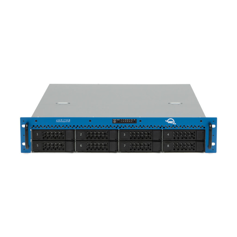 Jupiter 16TB SSD 2U rack, 8 Drives NAS, Dual 10GbE (RJ45) included ...
