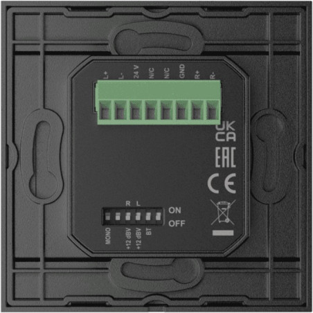 WP220-B - ARES - Récepteur mural - Bluetooth - noir AUDAC